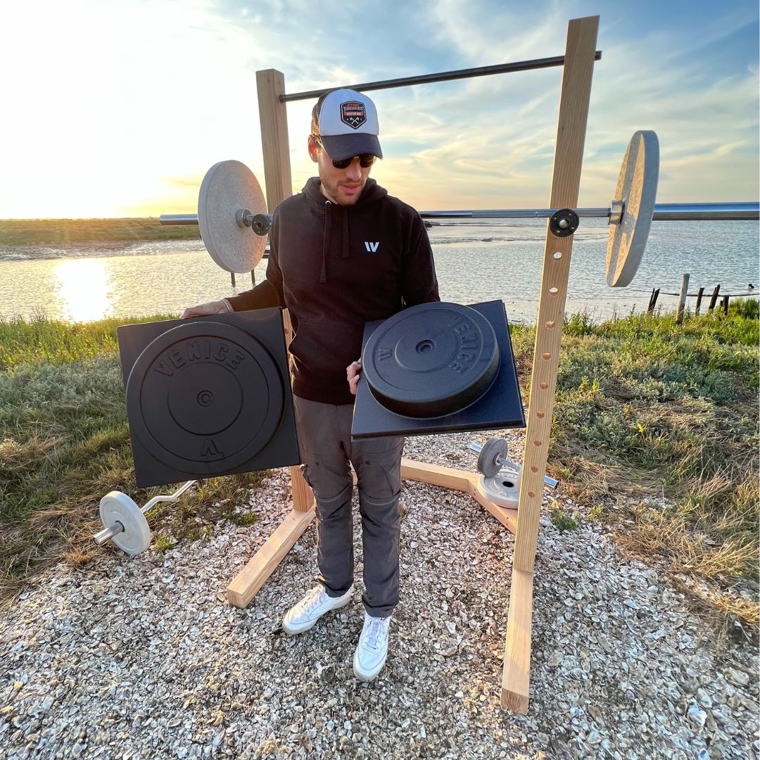 Venice Weights | DIY concrete gym weight molds
